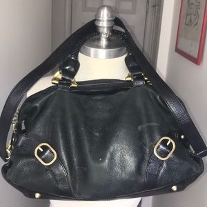 Allison Scott | Bags | Allison Scott Leather Crossbody Satchel Wstrap ...